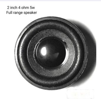5watt 2 inch round speaker ( 1 pec ) | Daraz.com.bd