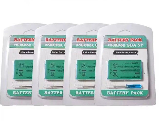 Nintendo GBA SP Gameboy Advance SP Replacement Batteries with ...