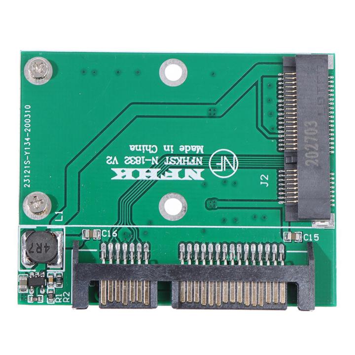 Standard MSATA SSD to 2.5 Inch SATA Adapter Converter Card Board Laptop ...