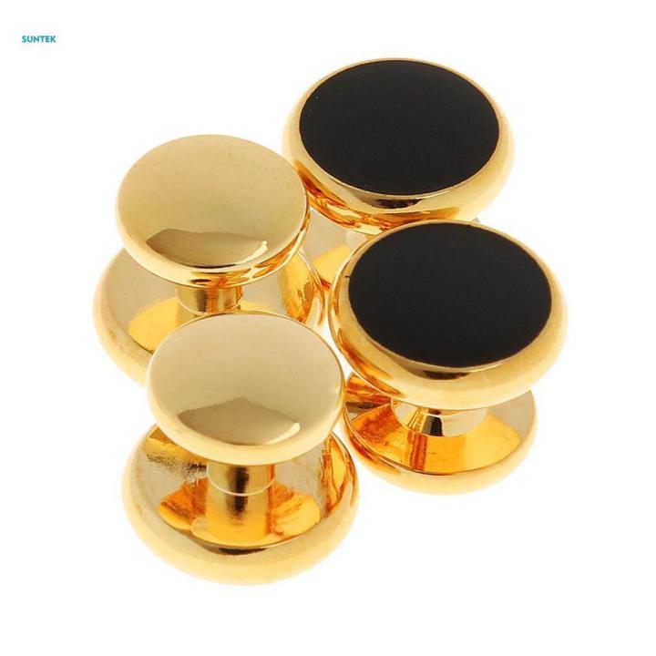 Tuxedo Collar Buttons Shirt Cufflinks Formal Dress Costume | Daraz.com.bd