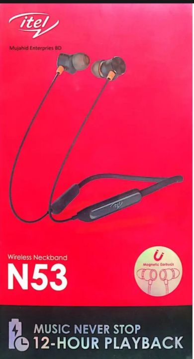 Wireless Neckband Earphone N53 | Daraz.com.bd