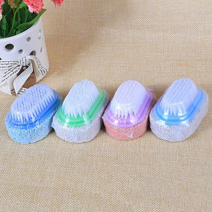 1pc Foot Pumice Stone Dead Skin Remover Brush Multifunction 2 In 1 ...