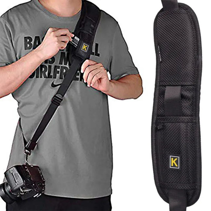 Digital Camera Neck Strap Anti-Slip Camera Shoulder Sling Belt Rapid ...