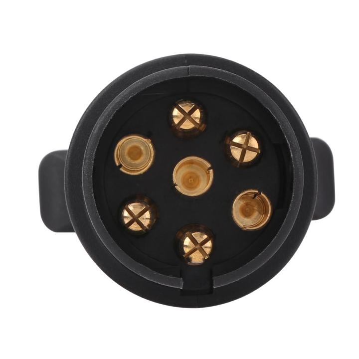 12V 7 Pin Plastic Trailer Plug Socket Wiring Connector Adapter for ...