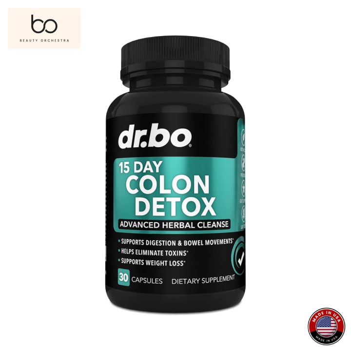Dr. Bo 15 Day Colon Detox – 30 Capsules | Daraz.com.bd