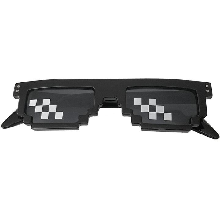 Men Goggles Sunglasses Thug Life 8-Bit MLG Pixelated for Minecraft ...