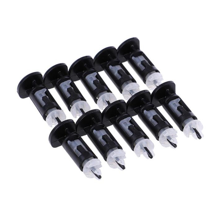 10Pcs 775 CPU heatsink mount pin plastic push screw cooling fan ...