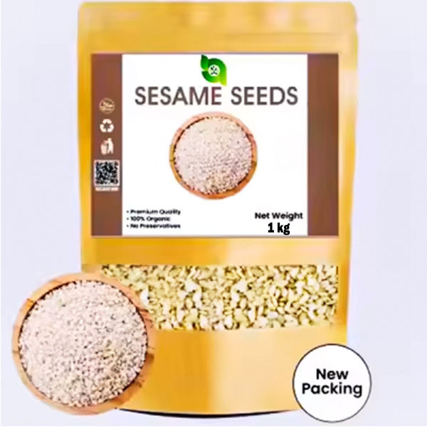 Sesame Seeds Sada Til White Sesame- 1KG | Daraz.com.bd