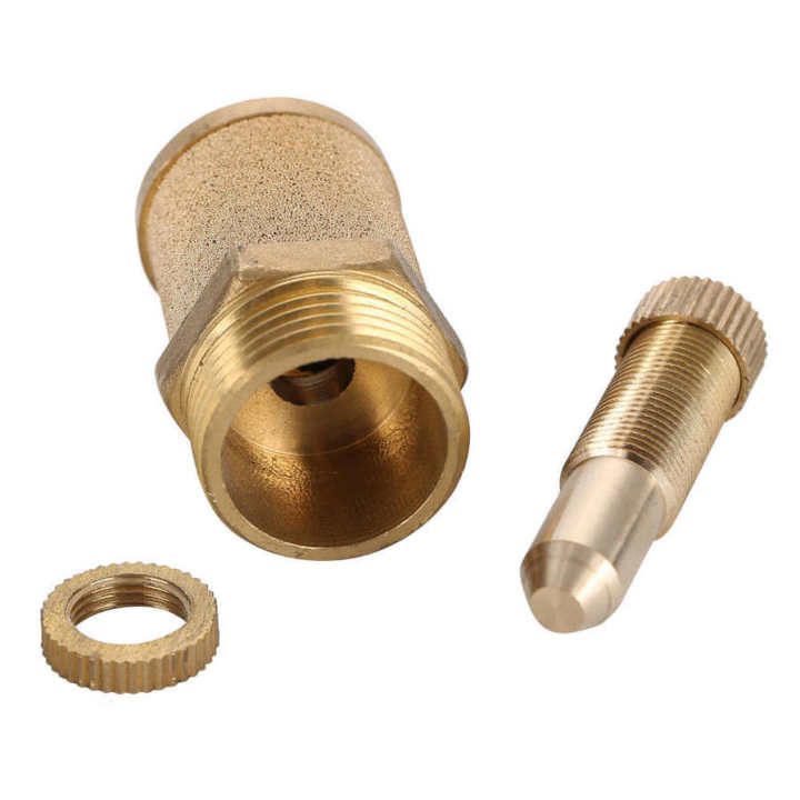 Male Thread Brass Air Pneumatic Noise Reducer Filter Exhaust Muffler ...