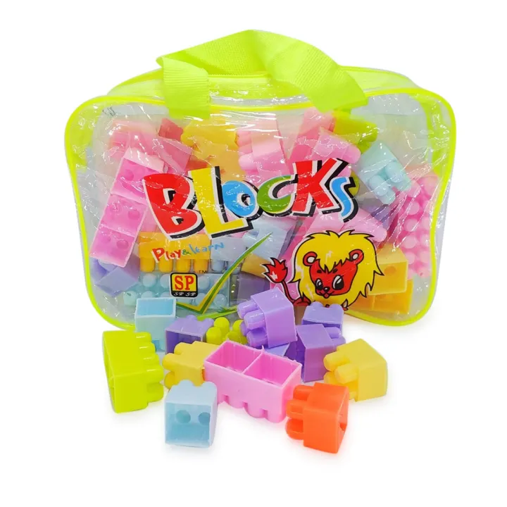 Educational Building Blocks Set For Kids Plastic Toys For Kids ...