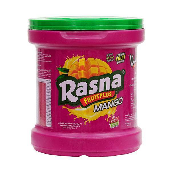 Rasna Fruit Plus Mango Flavor Instant Drink Mix Powder 2.5kg Box ...