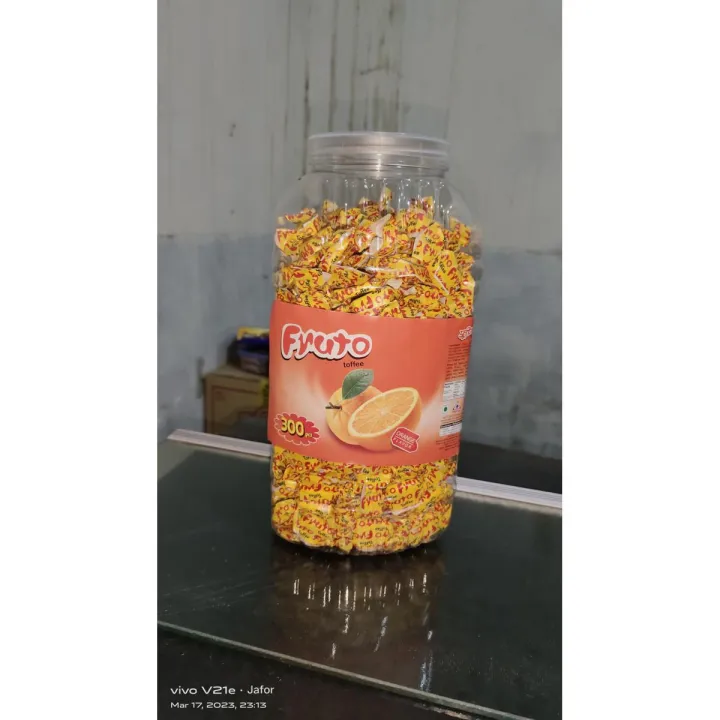 Fruto Toffee Candy Orange Flavor | Daraz.com.bd