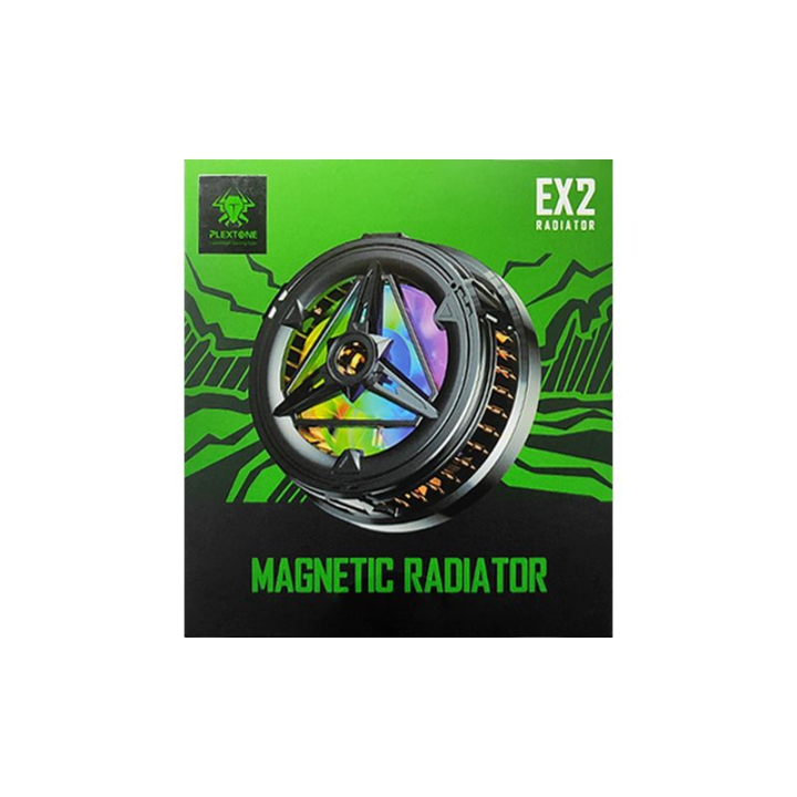Plextone Ex2 Rgb Gaming Cooler For Mobile - Portable Cooling Fan For ...