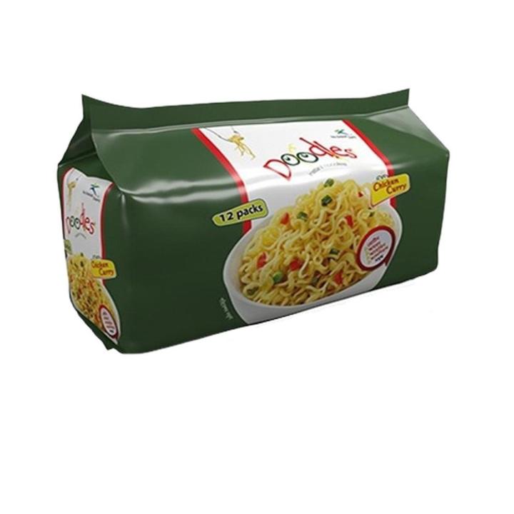 Doodles Instant Chicken Curry Noodles - 12 Pack | Daraz.com.bd