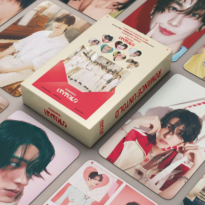 55pcs/box Kpop ENHYPEN Romance Untold SUNGHOON Jay Heeseung Sunoo ...