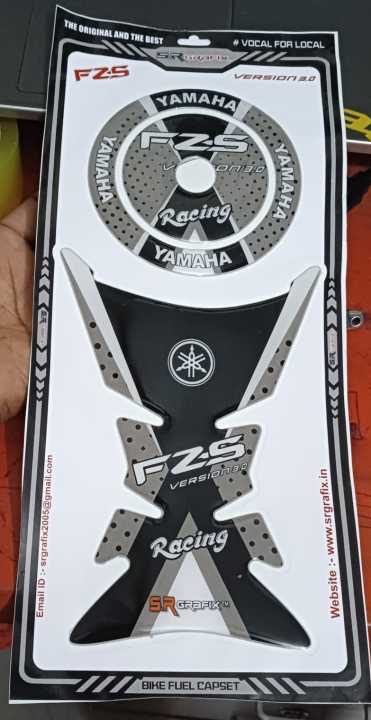 High quality Sticker for Motoercycle. Yamaha FZ-S V3 bike tank pad ...