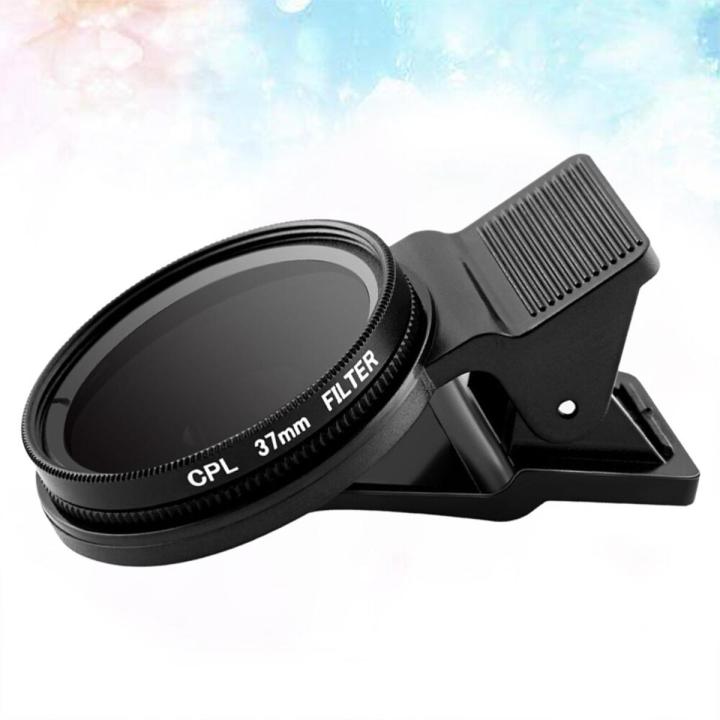 【happy one】Ultrathin Clip-on CPL Phone Lens Camera Circular Density ...