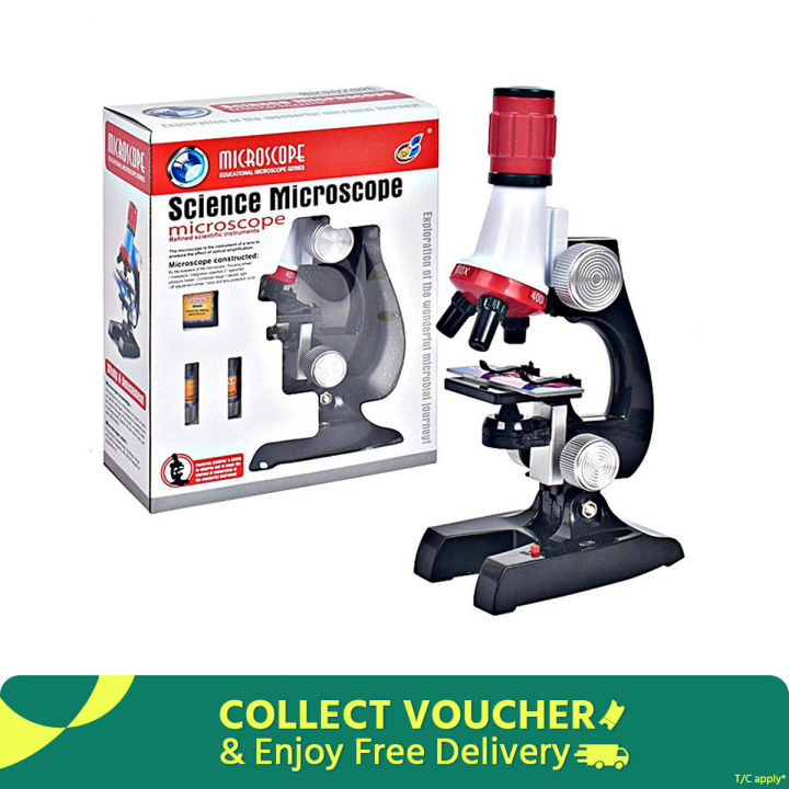 1200 Times Microscope Toys Primary School Biological Science Experiment ...