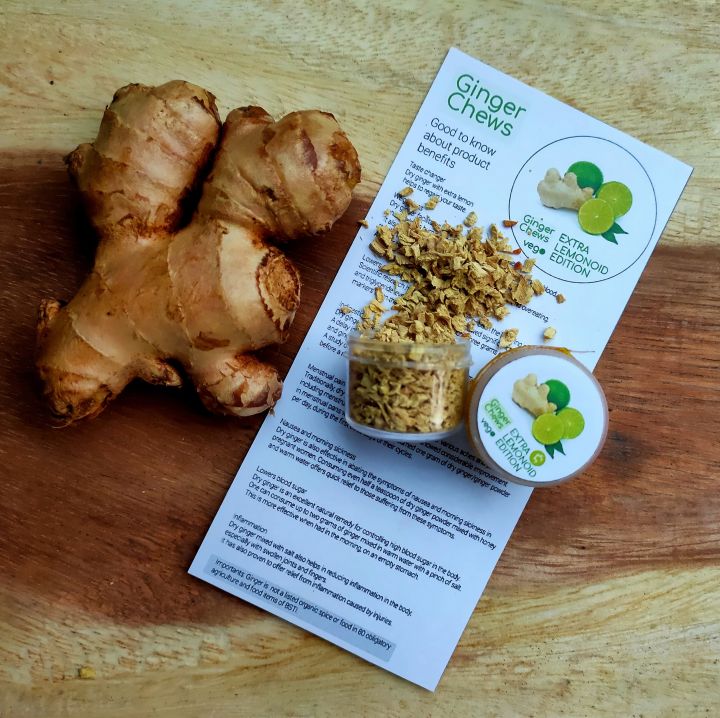 GingerChew/ chewing ginger/ Dry ginger( 6 pots) | Daraz.com.bd