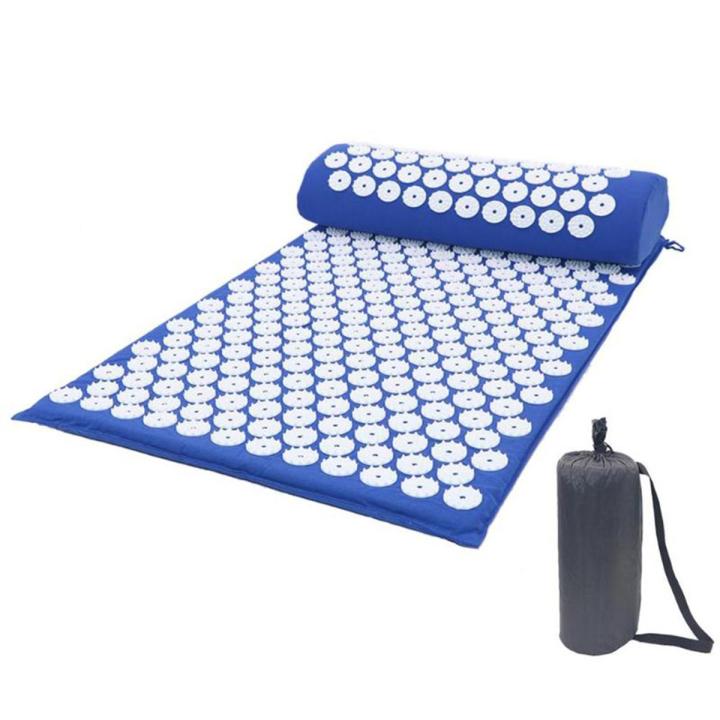 Back Body Acupressure Spike Massage Cushion Mat Acupuncture Massager ...