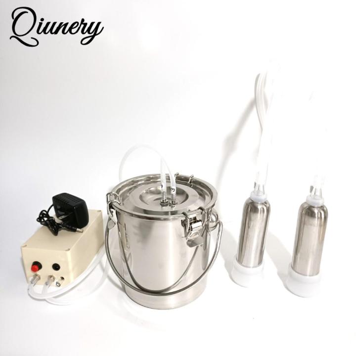 3l Electric Milking Machine Sheep Cow High Suction Stainless Steel ...