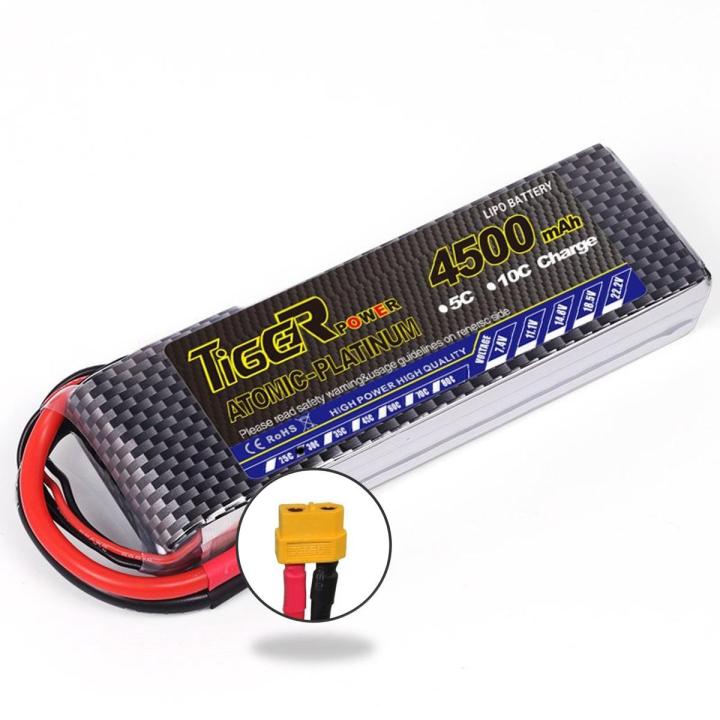 4500mAh Tiger 4S 14.8v 30C Lipo Battery for Remote Control Multicopter ...