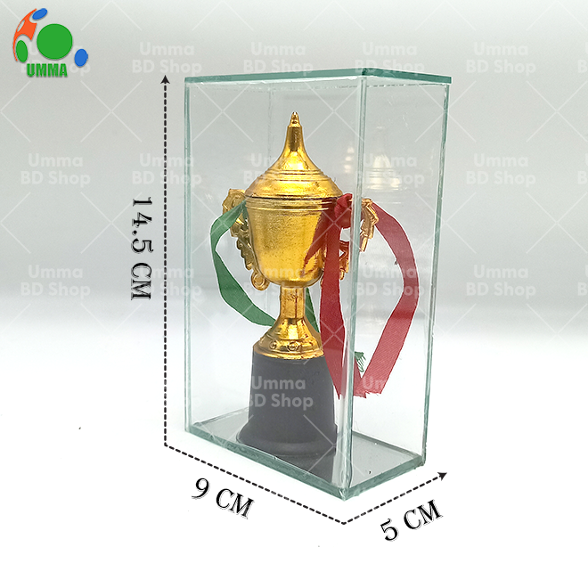 Mini Trophy For All Type Of Sports Glass And Plastic Mini 6 Inch Bd