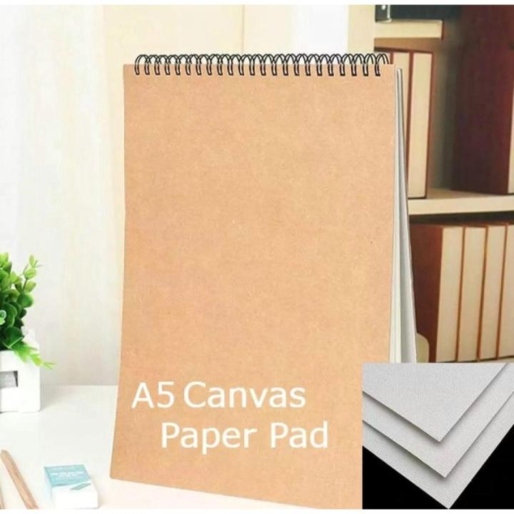 Canvas Paper Pad A5 Size (24 Page) | Daraz.com.bd