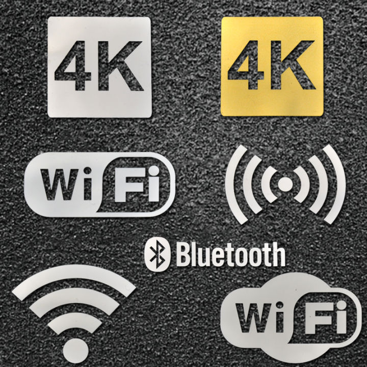 4K HD WIFI Metal Sticker TV Monitor Home Theater Mobile Phone Laptop ...