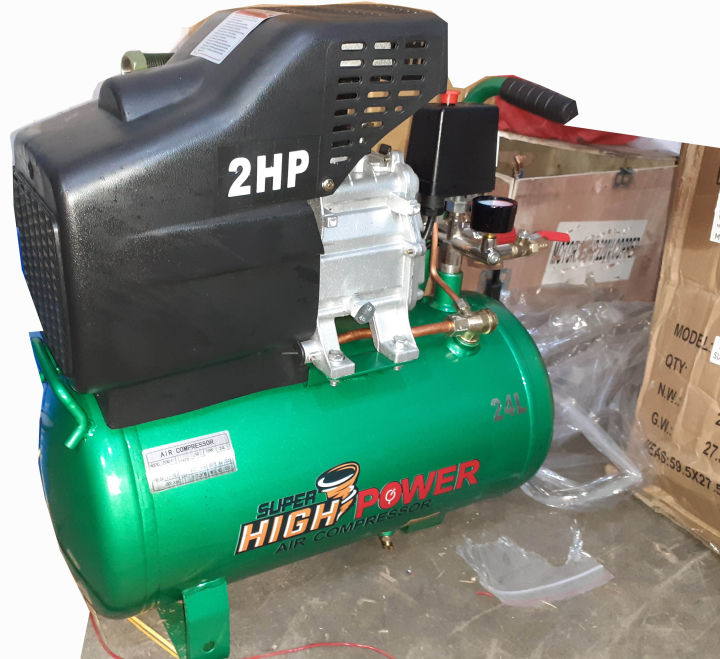 Air Compressor 2 HP 24 Liter Air Compressor Mini Air Compressor For ...