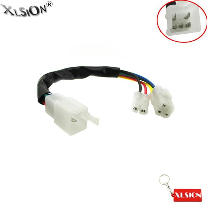 mtc51295 XLSION Aftermarket 5 Pin CDI Wire Adapter Connector Plug ...