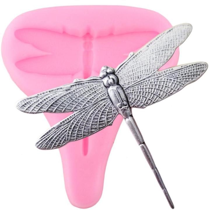 【happy one】Dragonfly Mold Chocolate Candy Polymer Clay Molds DIY Baking ...