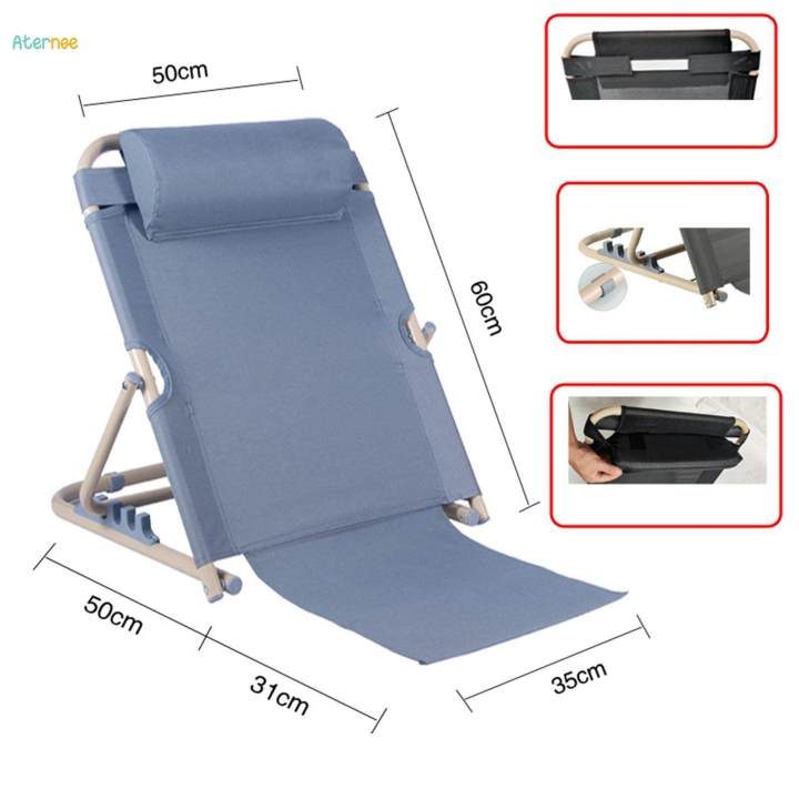 Bed Backrest Folding Adjustable Angle Bed Chair Support , Multi ...