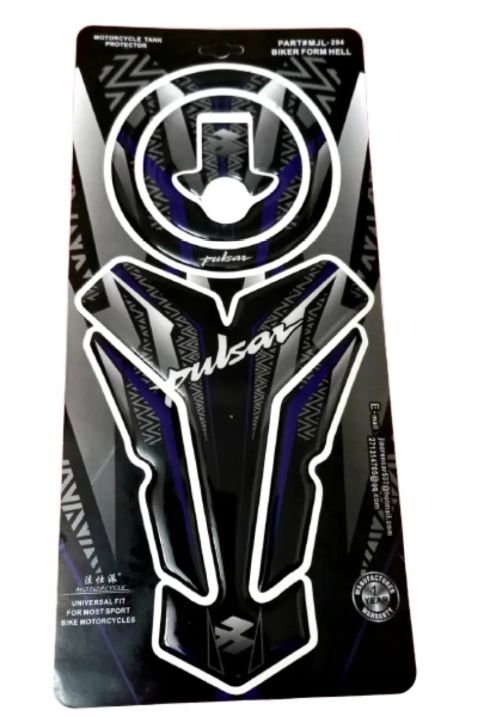 Fuel Tank Pad sticker for Pulsar motorcycle. Blue | Daraz.com.bd