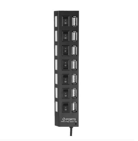 USB HUB 7 Port Usb 2.0 High Speed Hub With Cable | Daraz.com.bd