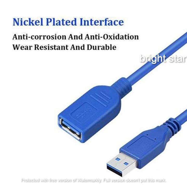 10Ft/3Miter Usb 3.0 Extension Cable, A-Male To A-Female Data Cord 5Gbps ...