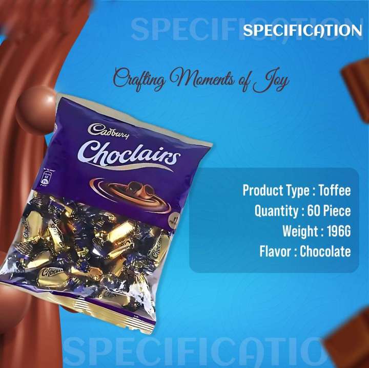 Choclairs Toffee Chocolate - 60 Piece (Indian) | Daraz.com.bd