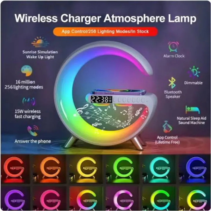 G63 Smart Light Sound Machine Super Wireless charging Station With ...