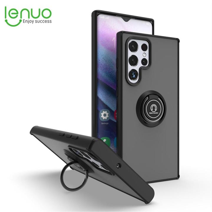 Lenuo Anti-fall Fashion Protective Phone Case For Samsung Galaxy S22 Ultra Casing Multifunction ...