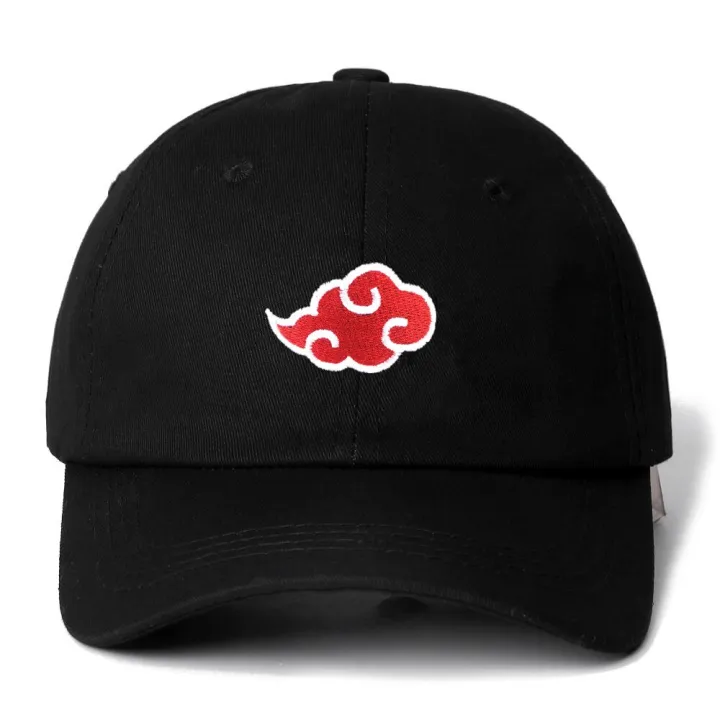 Cotton Cap Japanese Akatsuki Logo Anime Dad Hat Uchiha Family Logo ...