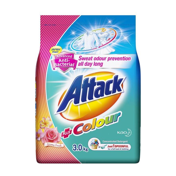 Attack Detergent Powder + Color-3kg | Daraz.com.bd
