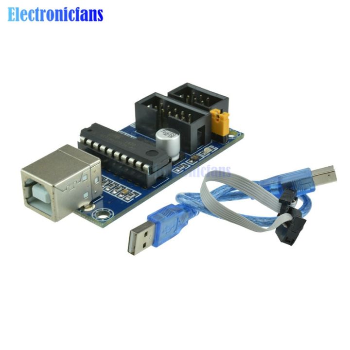 【Lejia】1Set USBtinyISP AVR ISP Programmer Bootloader Arduino UNO 10pin Programming Cable | Daraz ...