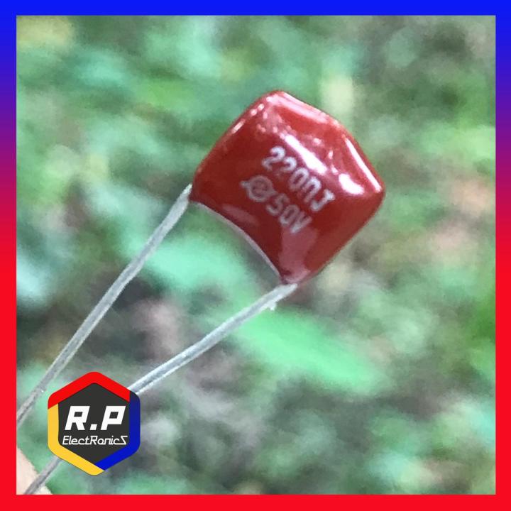 50 Volt 220nj capacitor [ 5 ps} | Daraz.com.bd