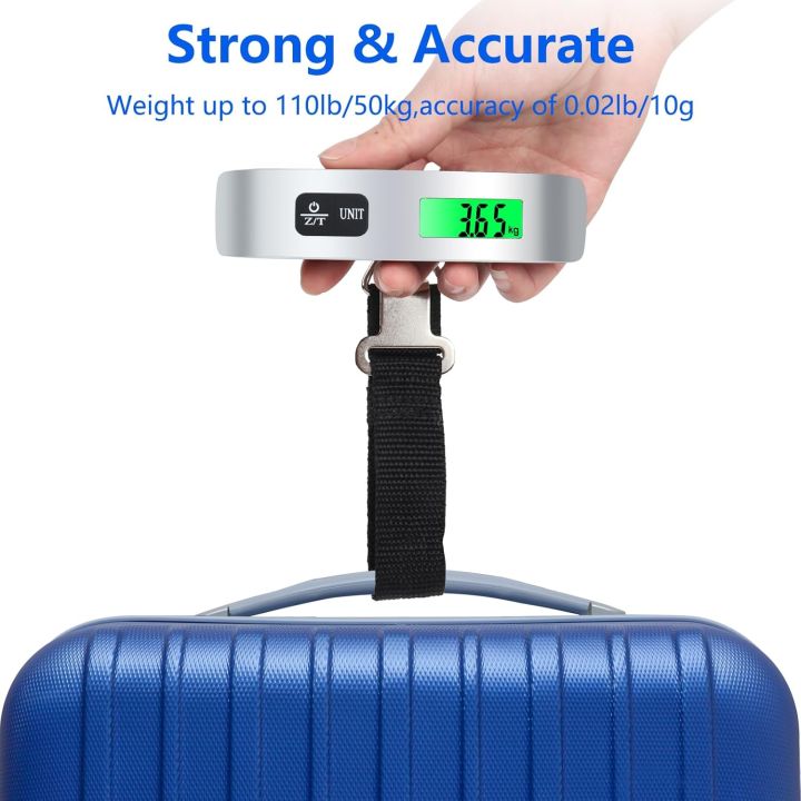 Digital Luggage Scale with Backlight, Electronic Portable Suitcase ...