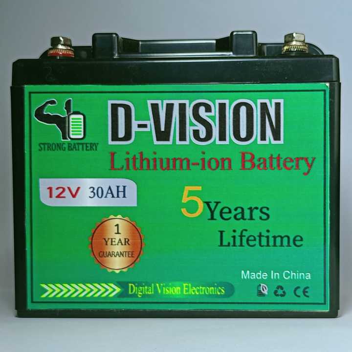 12 V 50AH Battery D-Vision Lithium - ion polymer Battery BMS Protection ...
