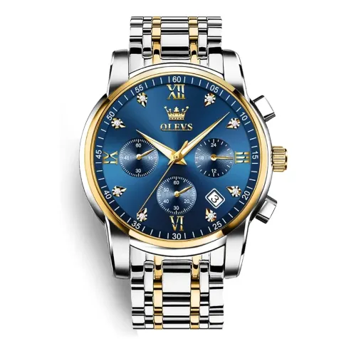 Oli- 2858 European and American Fashion Waterproof Men's Quartz Watch ...