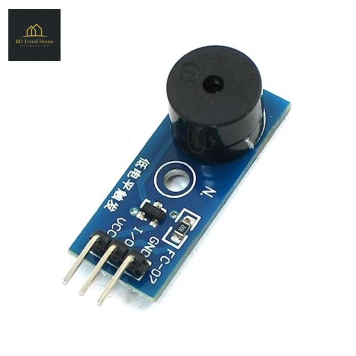 Active Low Level Trigger Buzzer Alarm Module for DIY MCU SCM Arduino Uno | Daraz.com.bd