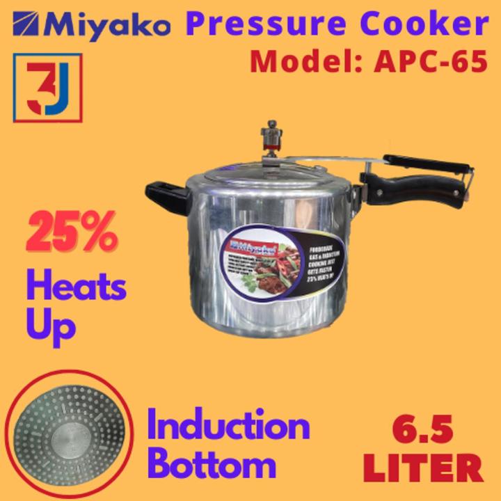 Miyako Pressure Cooker Induction Bottom 6.5 Liter APC-65 | Daraz.com.bd