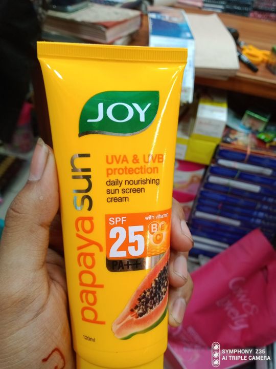 Joy Papaya Sun Daily Nourishing SPF 25 Sun Screen | Daraz.com.bd