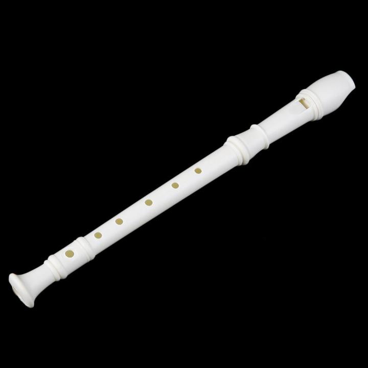 【3C VictoryEagle】A White Resin Instent Musical Soprano Recorder Long ...